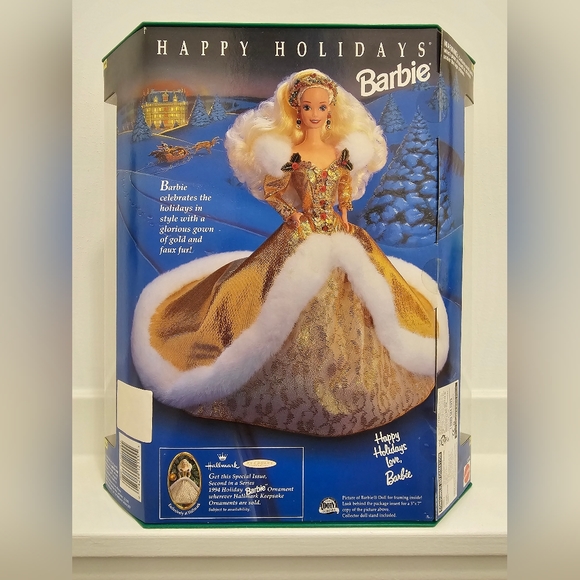 Mattel | Toys | New In Box 994 Happy Holidays Special Edition Barbie ...